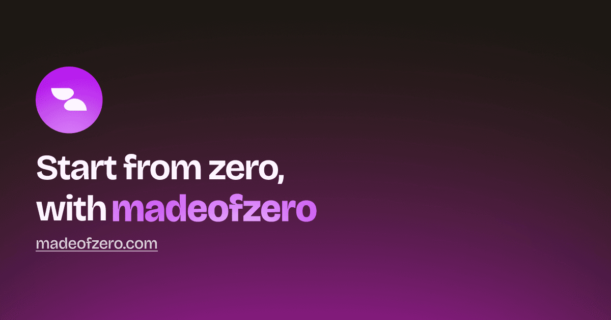 Start your web development from zero with madeofzero | Digital Agency